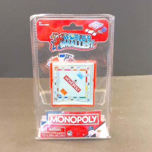 Hasbro | Toys | Worlds Smallest Monopoly Miniature | Poshmark